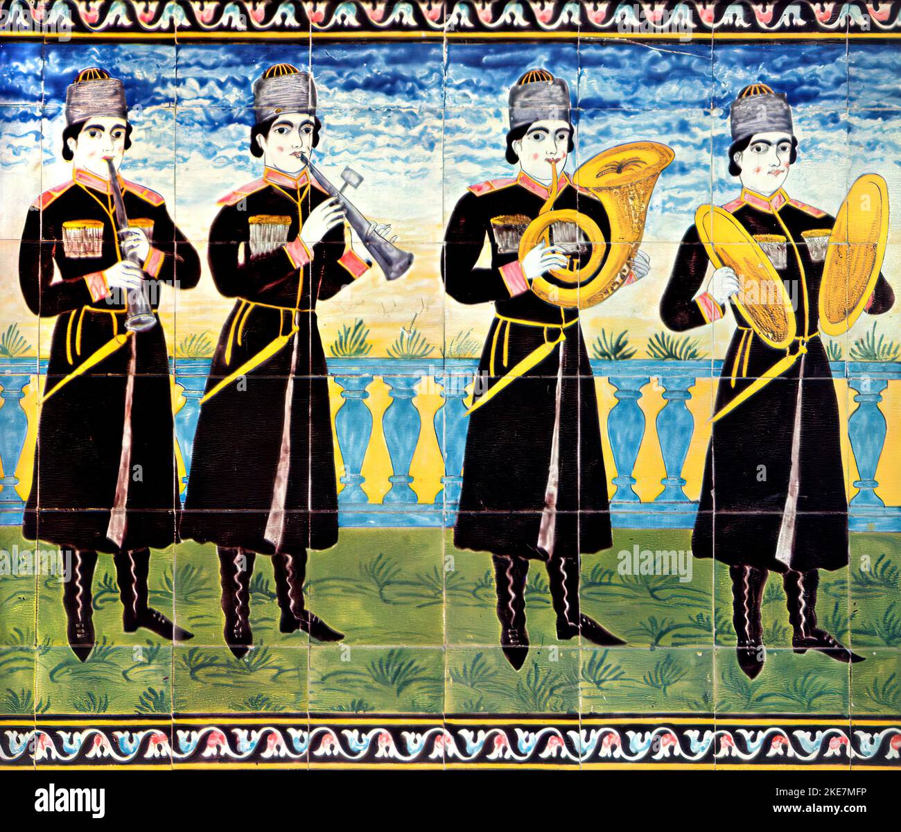 Glazed tiles and imperial palace glazed tiles hi-res stock photography ...
