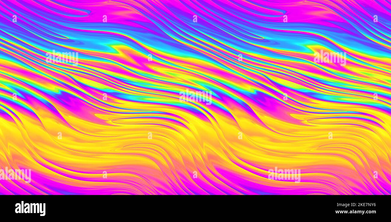 Seamless psychedelic rainbow heatmap molten wavy glass refraction ... Seamless psychedelic rainbow heatmap molten wavy glass refraction ...