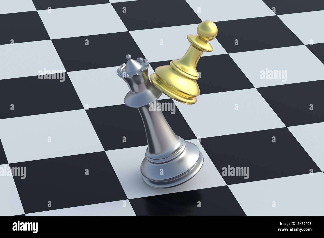 Golden chess set hi-res stock photography and images - Alamy