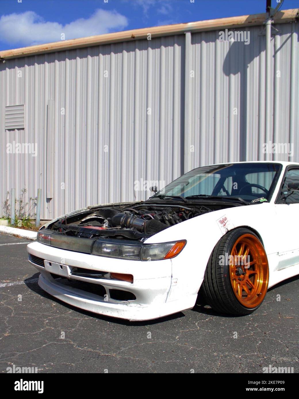 LS1 Nissan 240SX S13 Stock Photo - Alamy
