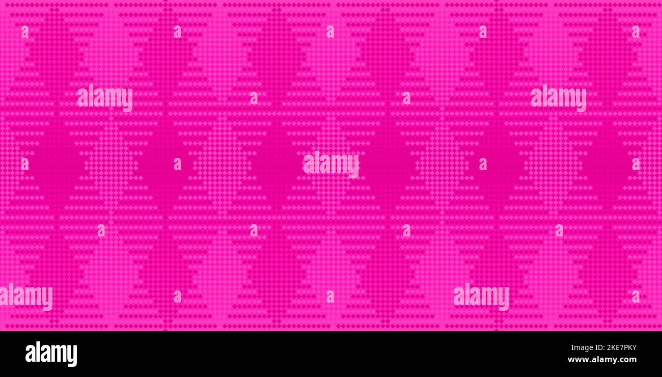 Seamless hot pink barbiecore diamond checker harlequin woven patchwork ...