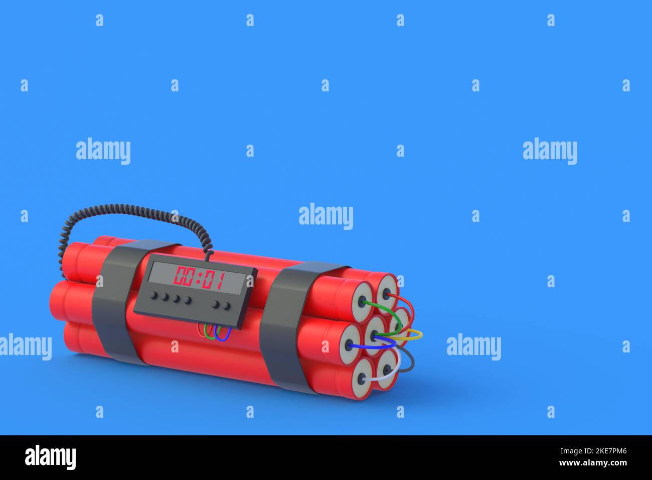 Tnt dynamite red bomb timer hi-res stock photography and images - Alamy