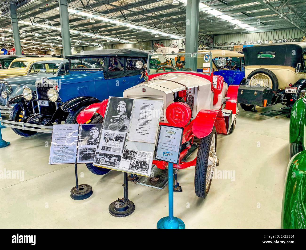 A 1922 Essex on Display at the National Transport Museum, Inverell, New ...