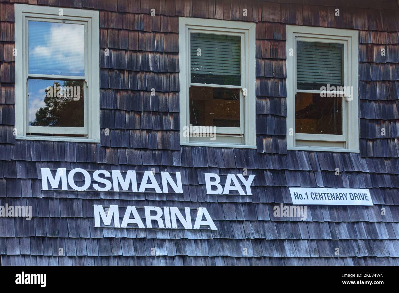 The Mosman Bay Marina building in Sydney, Australia Stock Photo - Alamy