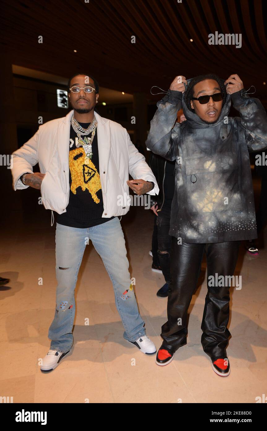 Takeoff from Migos and Virgil Abloh offwhite Stock Photo - Alamy