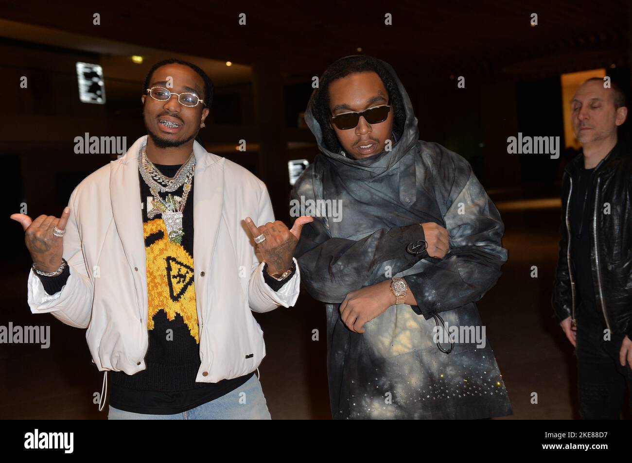 Takeoff from Migos and Virgil Abloh offwhite Stock Photo - Alamy