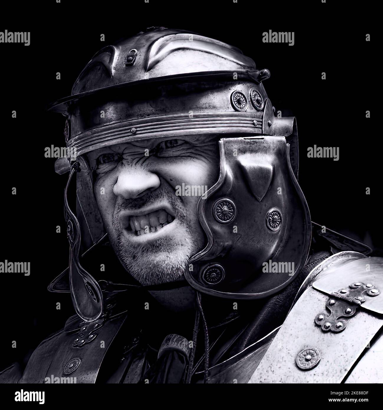 Roman Soldier at Chester Uk Promotional day Stock Photo - Alamy