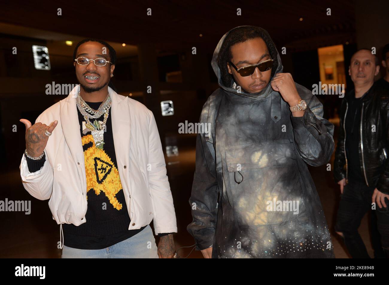 Takeoff from Migos and Virgil Abloh offwhite Stock Photo - Alamy