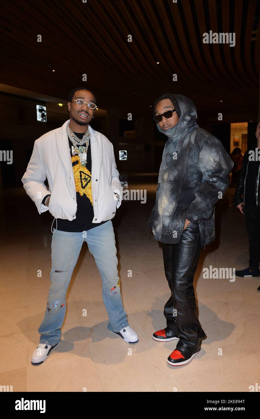 Takeoff from Migos and Virgil Abloh offwhite Stock Photo - Alamy