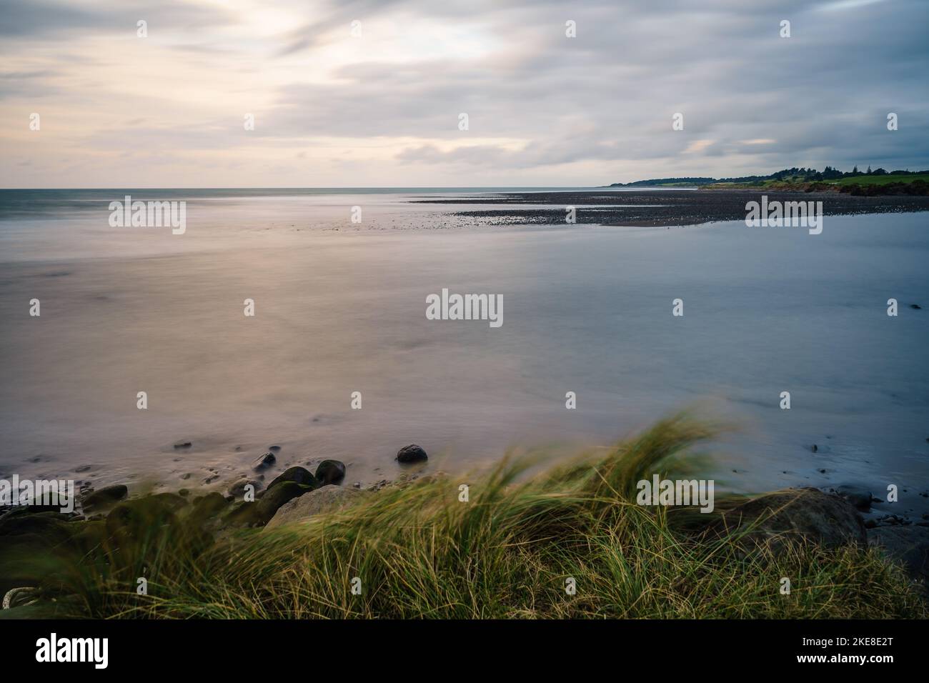 A beautiful view of the Bell block beach in Taranaki, New Zealand Stock ...