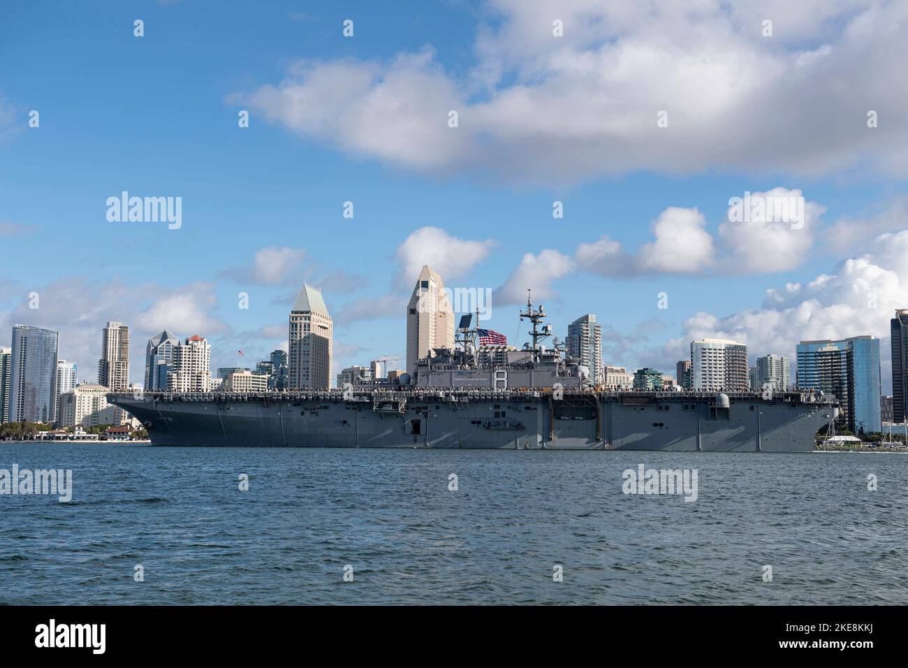 SAN DIEGO (Nov. 9, 2022) San Antonio-class amphibious assault ship USS ...