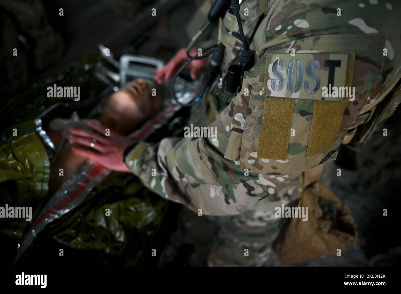 A Special Operations Surgical Team member from the 24th Special ...