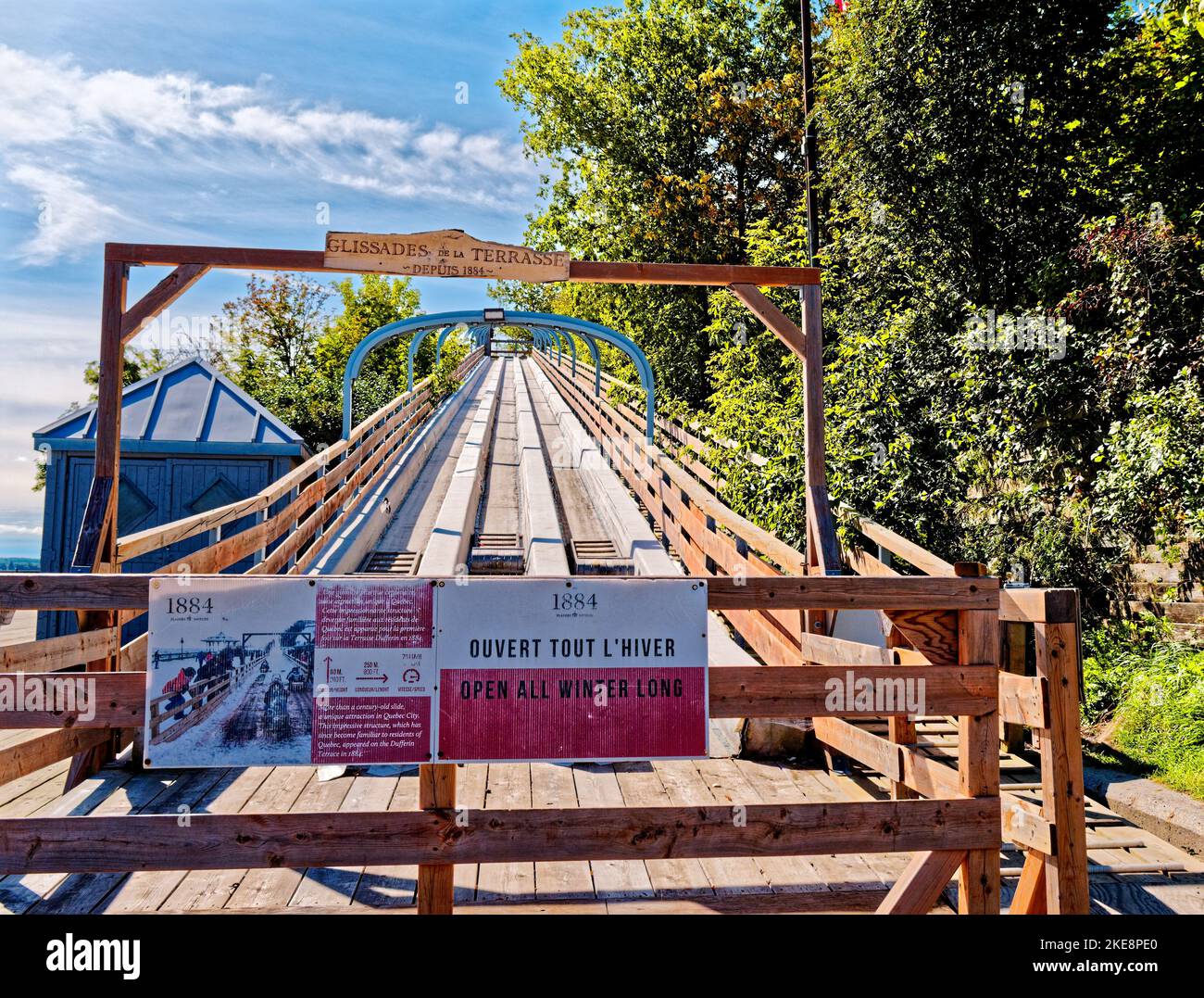 QUEBEC CITY, CANADA - September 5, 2022: Quebec City is known for its ...