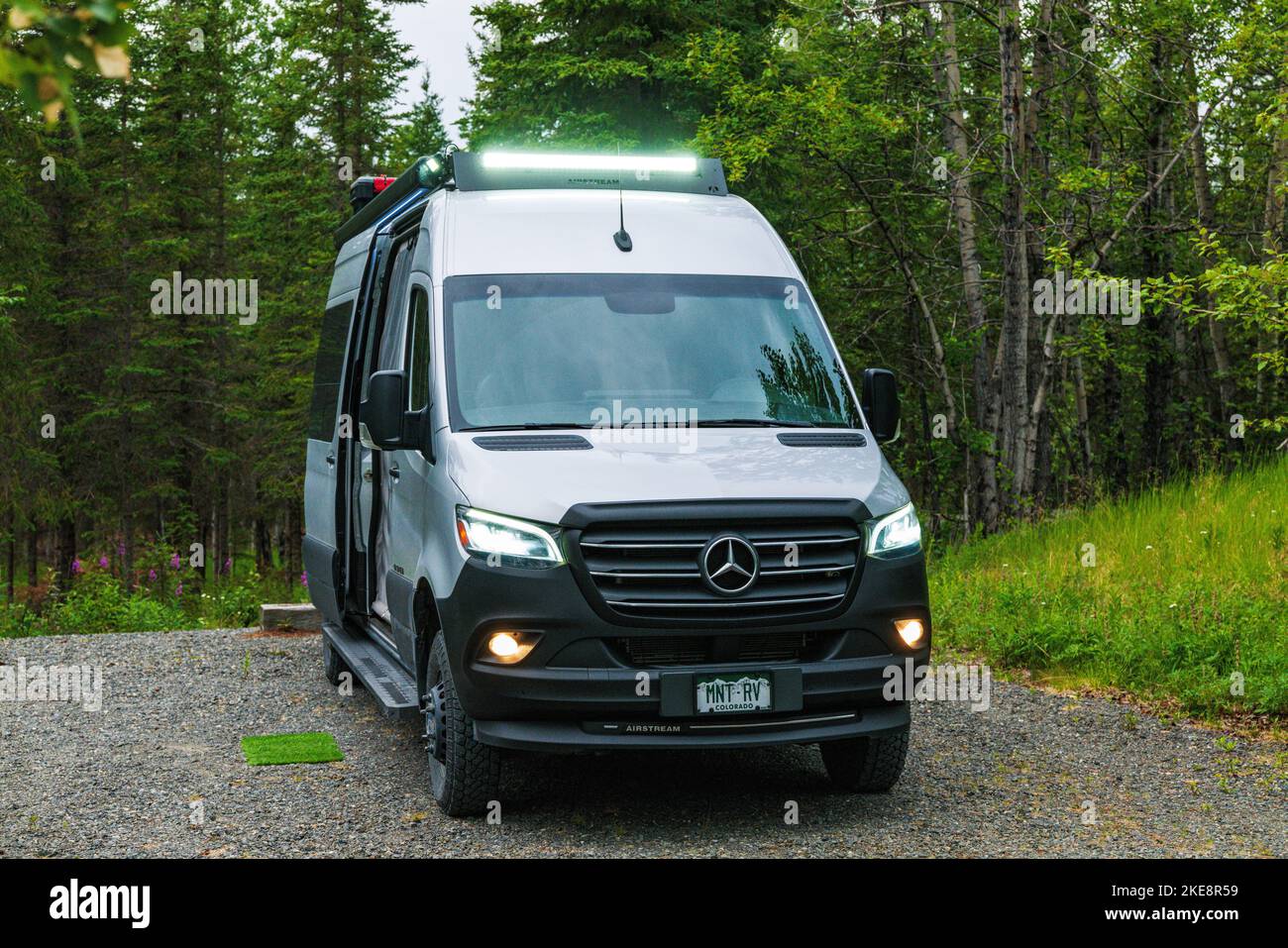 Airstream Interstate 24X 4WD campervan; Morgan’s Landing State ...