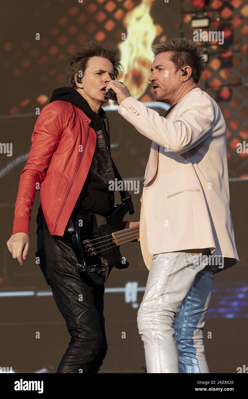 LONDON, ENGLAND: Duran Duran headline the Great Oak Stage and close the ...