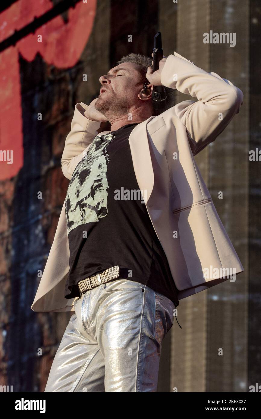 LONDON, ENGLAND: Duran Duran headline the Great Oak Stage and close the ...