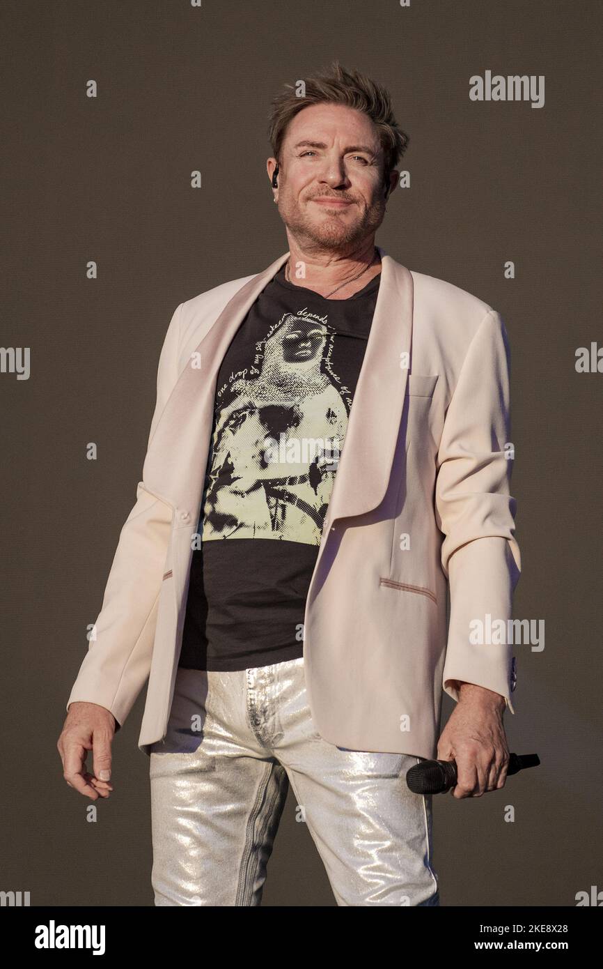 LONDON, ENGLAND: Duran Duran headline the Great Oak Stage and close the ...