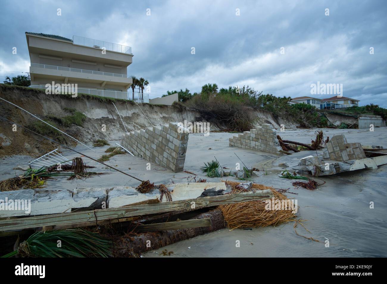 A huge swath of beachside property in Ponce Inlet was destroyed by ...