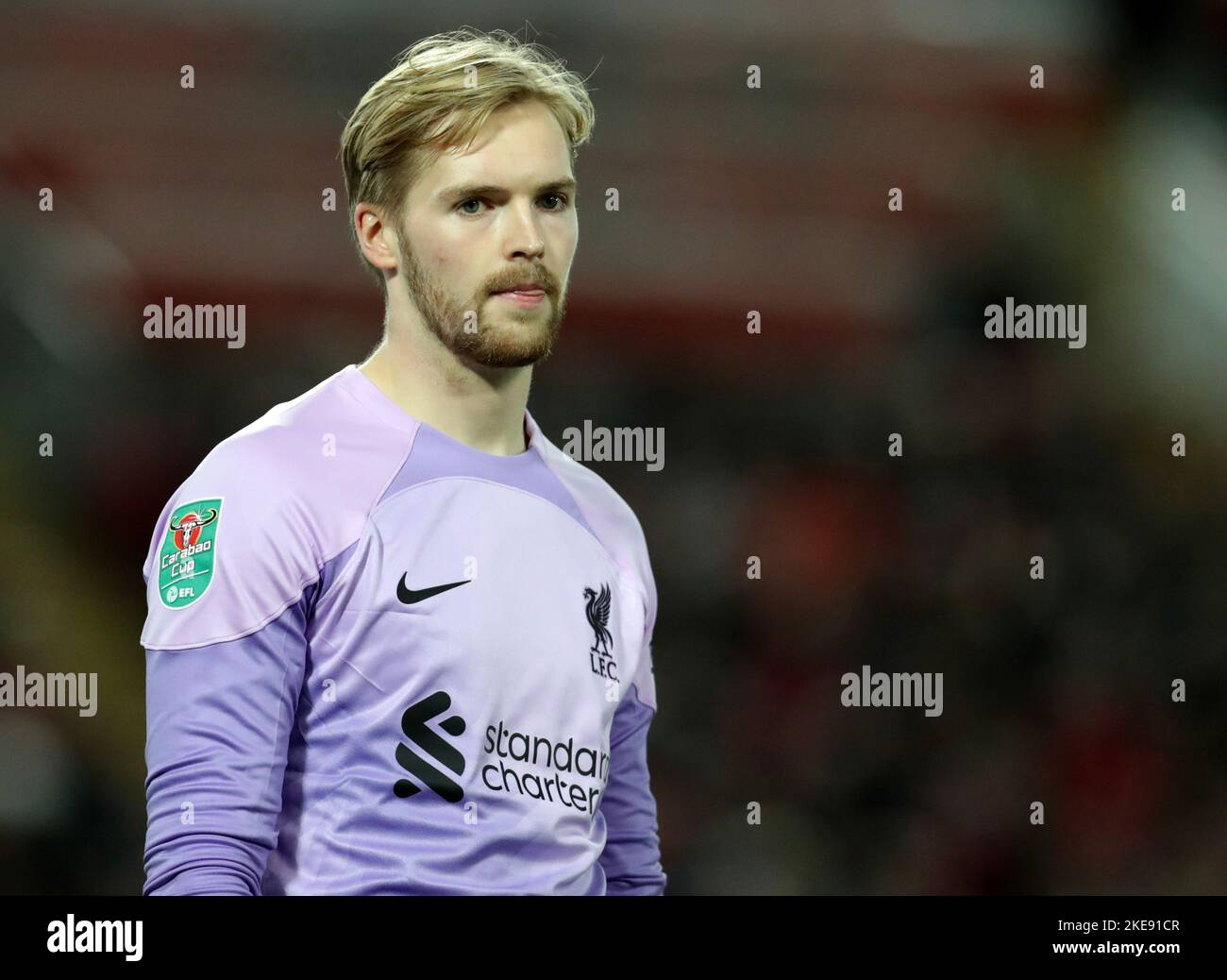 Caoimhin kelleher liverpool derby hi-res stock photography and images ...