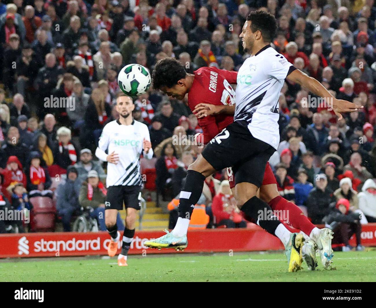 Anfield, Liverpool, Merseyside, UK. 9th Nov, 2022. Carabao Cup football ...