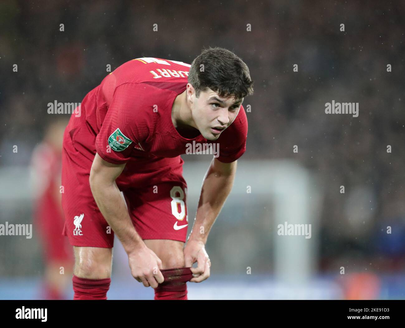 Anfield, Liverpool, Merseyside, UK. 9th Nov, 2022. Carabao Cup football ...