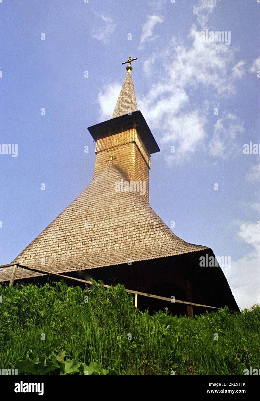 Petrosani, Hunedoara County, Romania, 2003. Exterior view of the Church ...