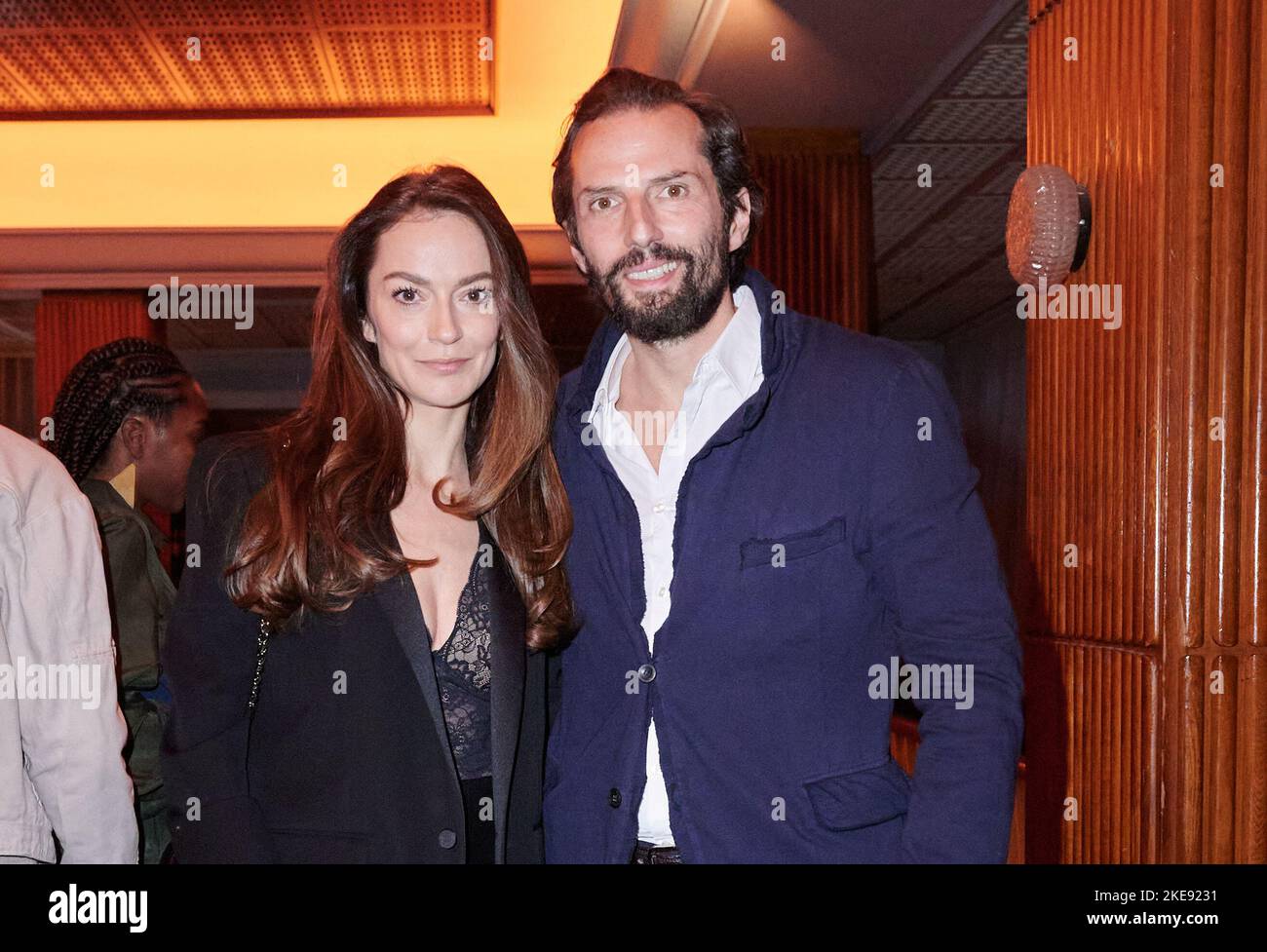 Berlin, Germany. 10th Nov, 2022. Quirin Berg and his wife Kara Ann Berg arrive at the after show ...