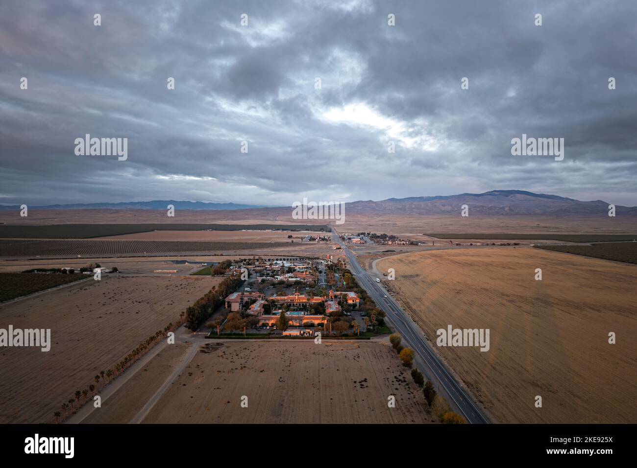 Cattle ranch aerial hi-res stock photography and images - Alamy