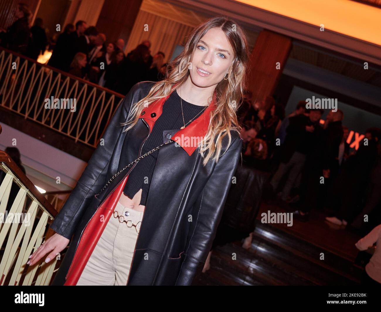 Berlin, Germany. 11th Nov, 2022. Paula Romy Riemann arrives at the ...