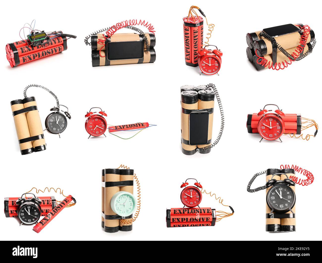 Countdown timer display Cut Out Stock Images & Pictures - Alamy