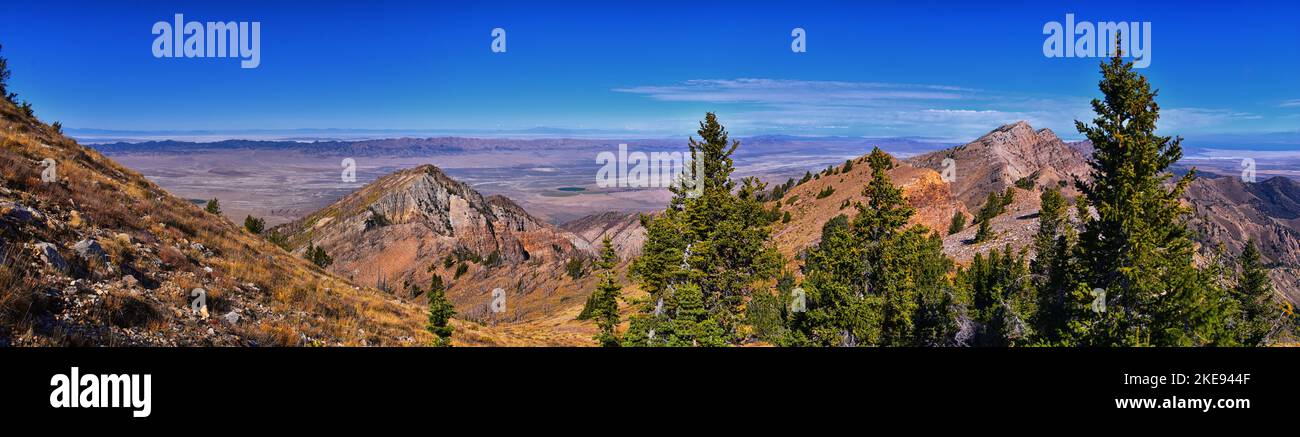 Deseret Peak views hiking Stansbury Mountains, by Oquirrh Mountain ...
