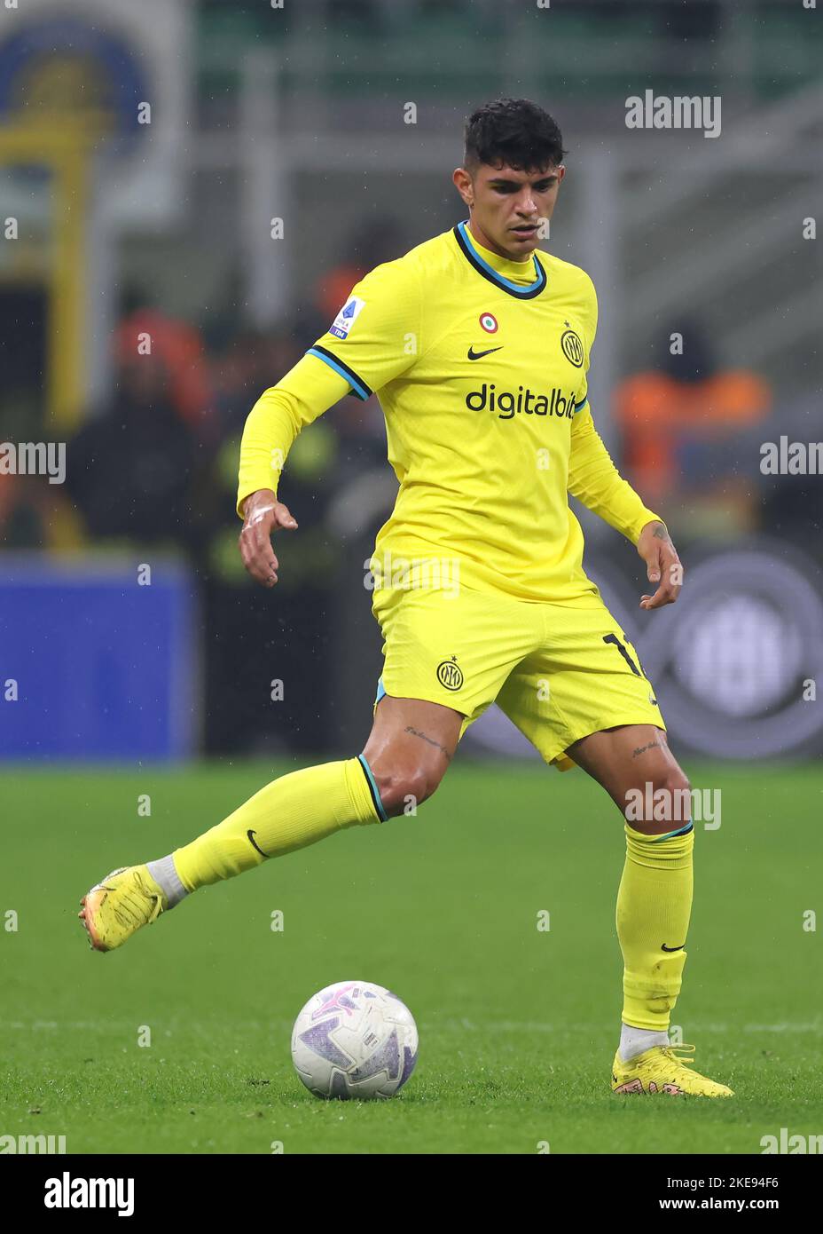 Milan, Italy, 9th November 2022. Raoul Bellanova of FC Internazionale ...