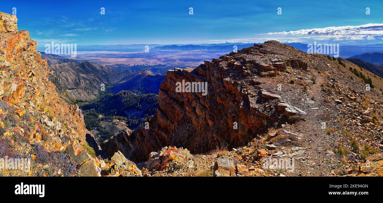 Deseret Peak views hiking Stansbury Mountains, by Oquirrh Mountain ...