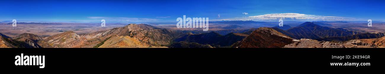 Deseret Peak views hiking Stansbury Mountains, by Oquirrh Mountain ...