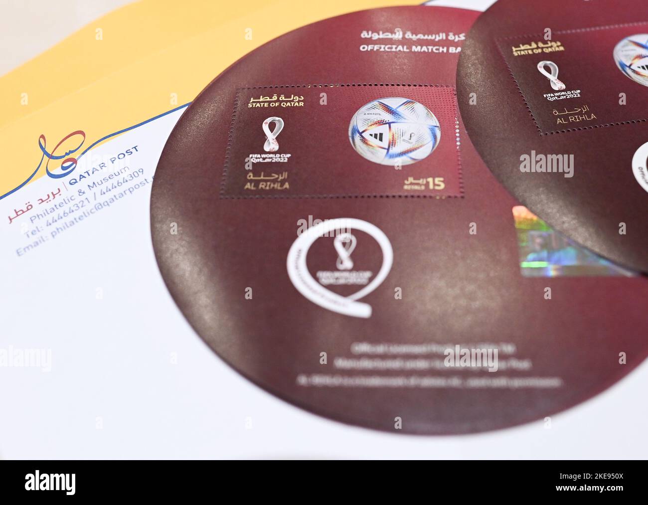 Doha, Qatar. 10th Nov, 2022. Photo taken on Nov. 10, 2022 shows the ...