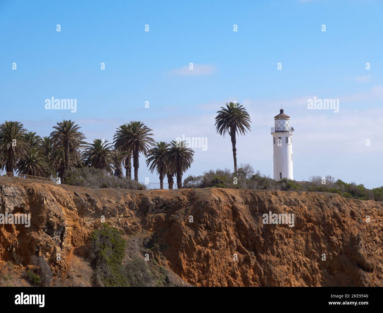 Point Vincente Lighthouse in Rancho Palos Verdes, California, USA Stock ...