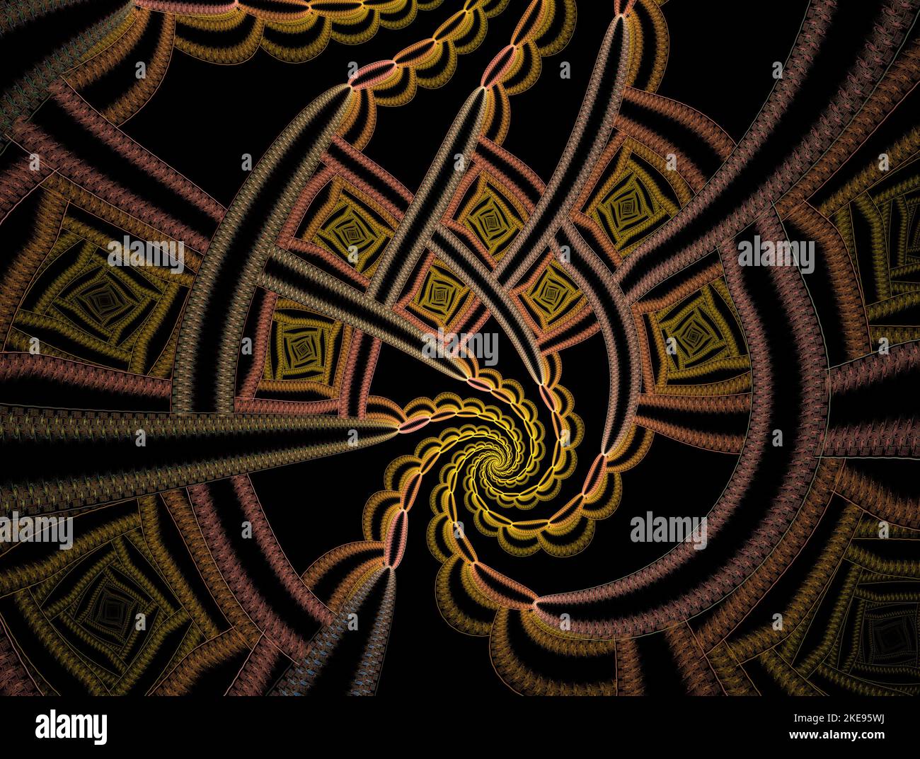 Imaginatory lush fractal texture image abstract background Stock Photo ...