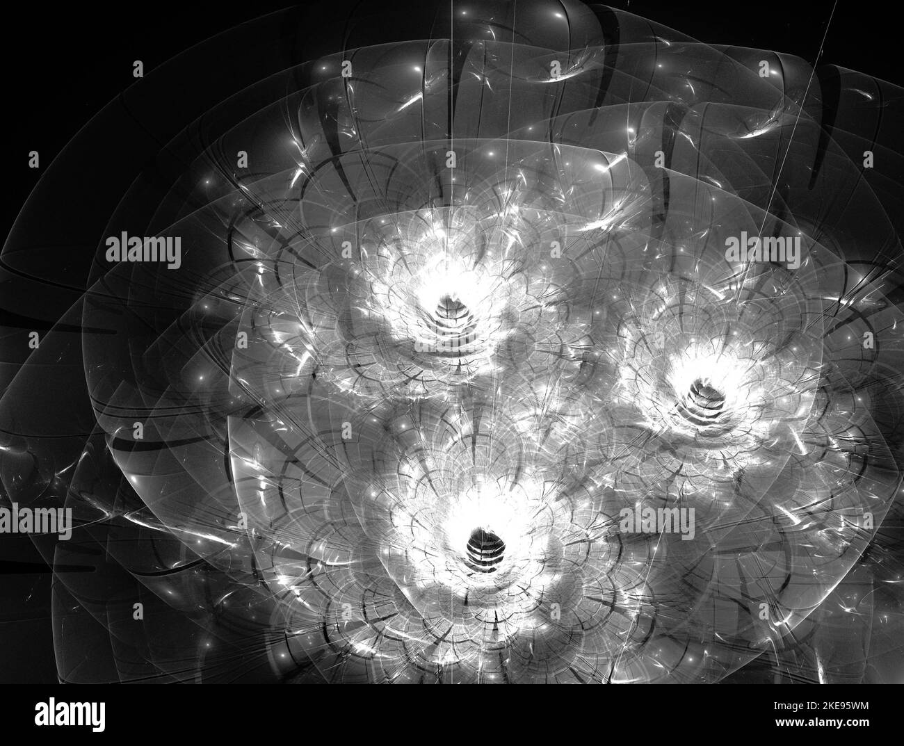 Imaginatory lush fractal texture image abstract background Stock Photo ...