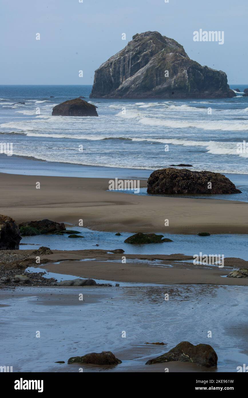 Face Rock at Bandon, Oregon Stock Photo - Alamy