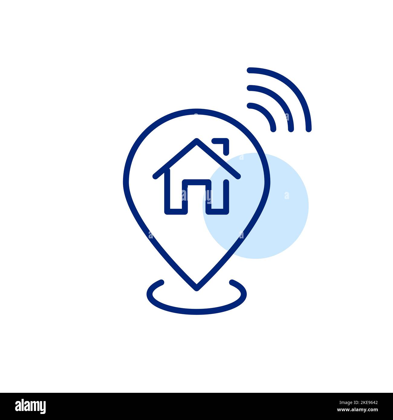 Smart home search Stock Vector Images - Alamy