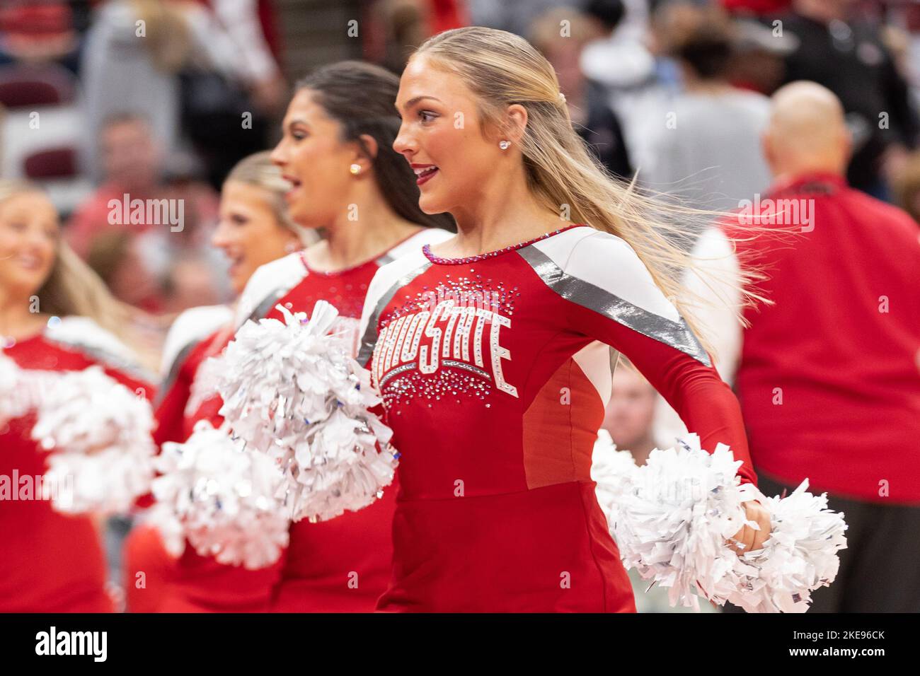 Columbus, Ohio, USA. 10th Nov, 2022. Ohio State Buckeyes Dance Team ...