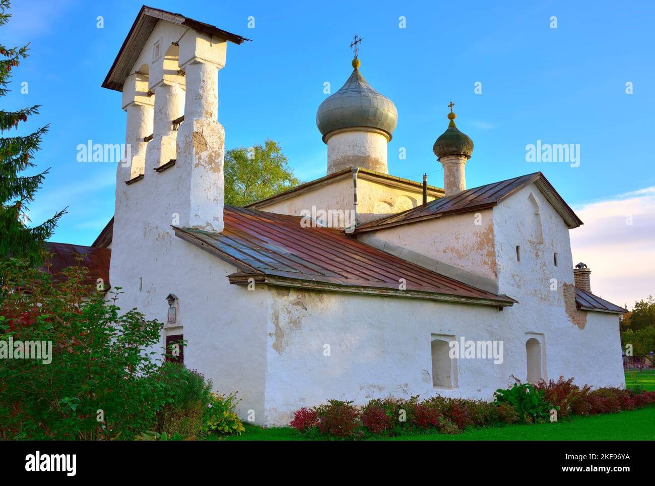 Old Russian churches of Pskov. The Church of the Savior of the XVI ...