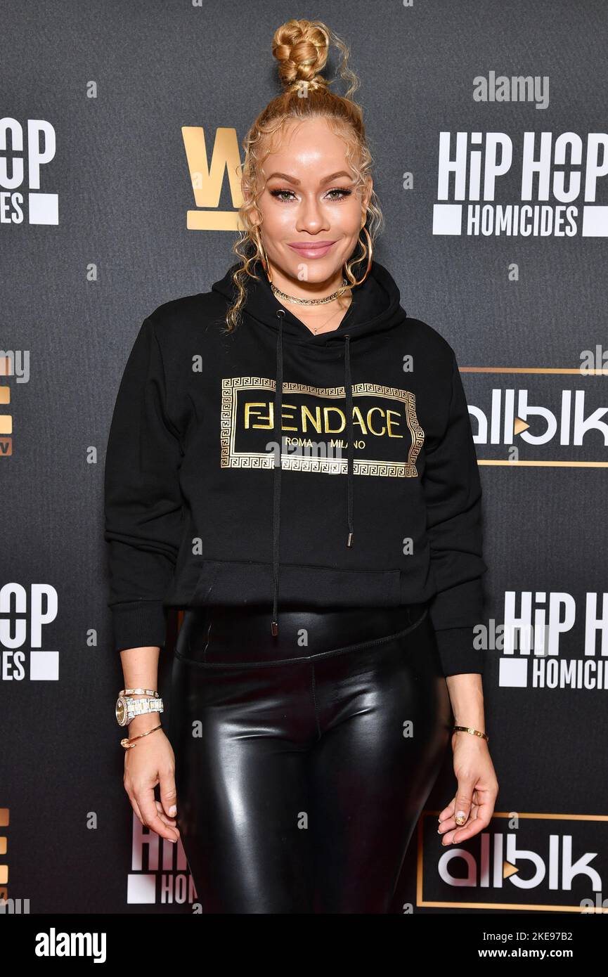 New York, NY, November 10, 2022. Brave Williams attends WE TV's Hip Hop ...