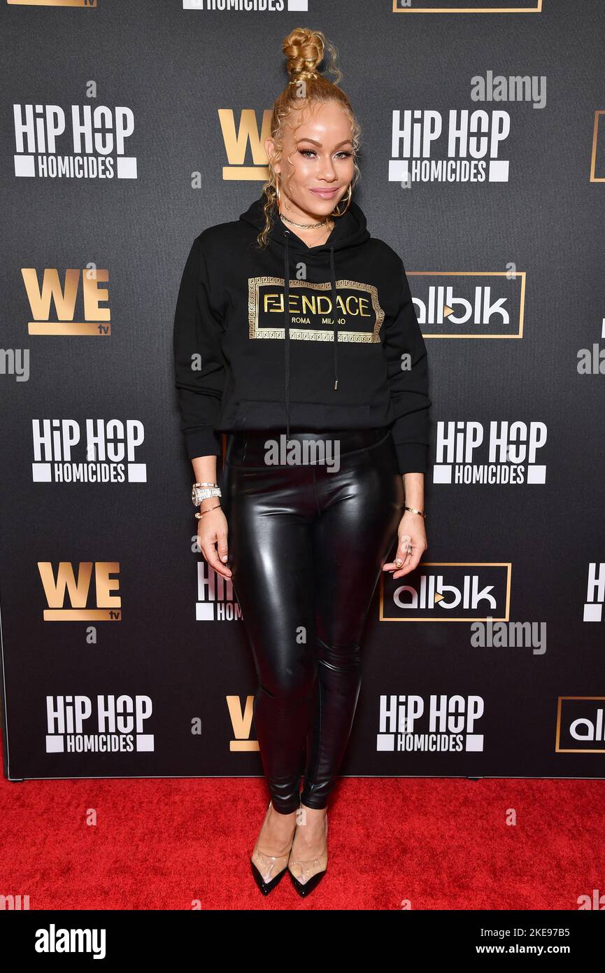 New York, USA. 10th Nov, 2022. Brave Williams attends WE TV's Hip Hop ...