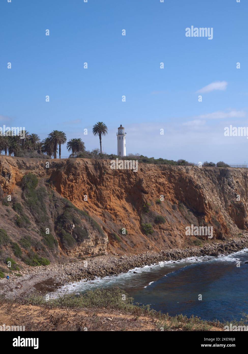 Point Vincente Lighthouse in Rancho Palos Verdes, California, USA Stock Photo - Alamy