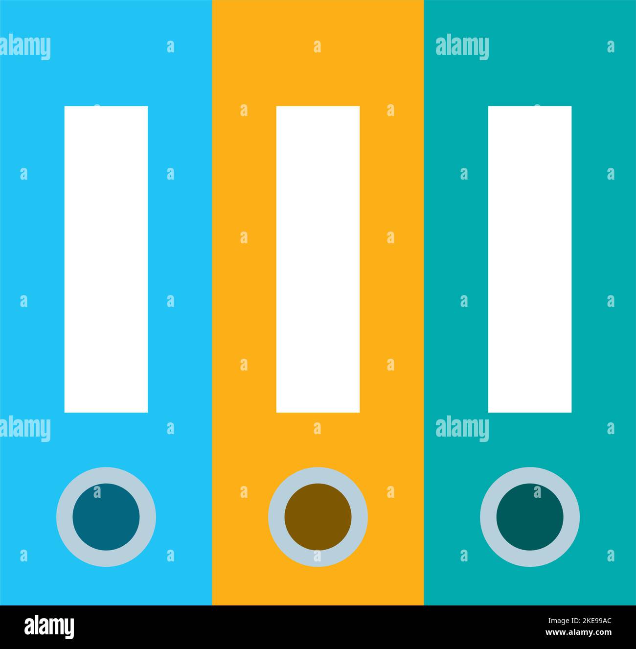 files binders icon Stock Vector Image & Art - Alamy