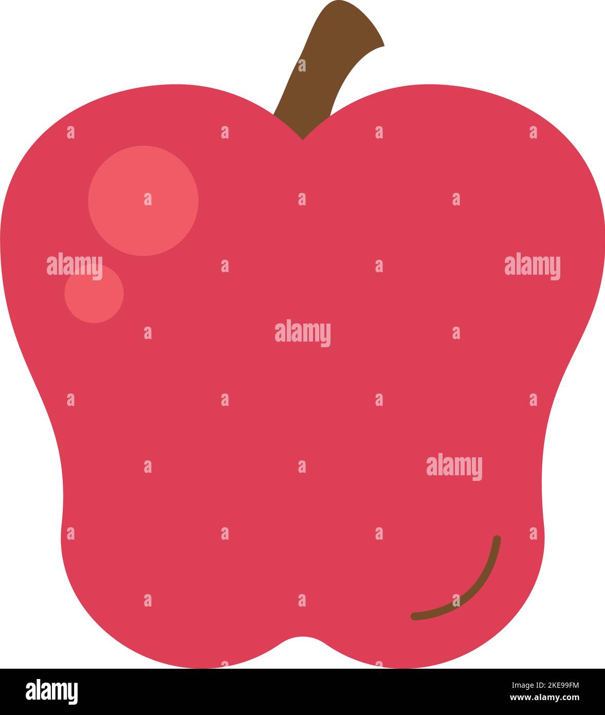 apple fruit icon Stock Vector Image & Art - Alamy