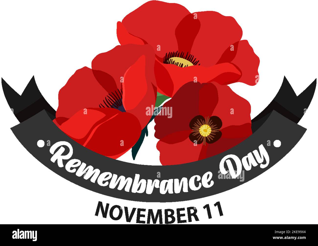 Symbol picture remembrance Stock Vector Images - Alamy