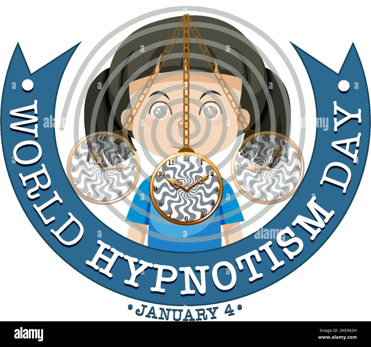 Hypnotism vector vectors hi-res stock photography and images - Alamy