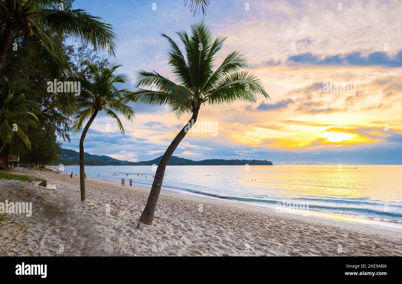 Sunset panorama phuket hi-res stock photography and images - Alamy